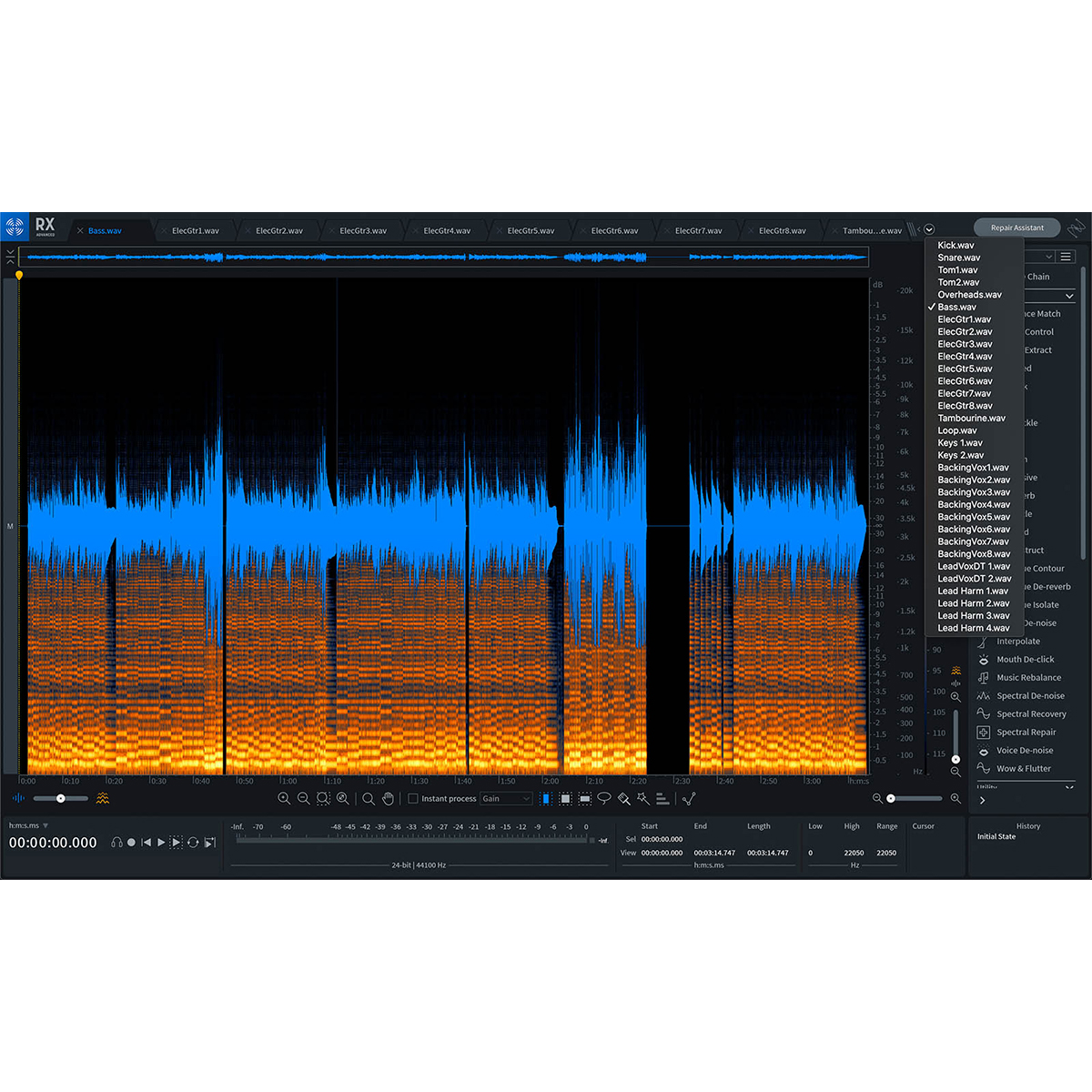 iZotope : RX 8 Advanced - Upgrade from RX Elements / Plug-in Pack ...
