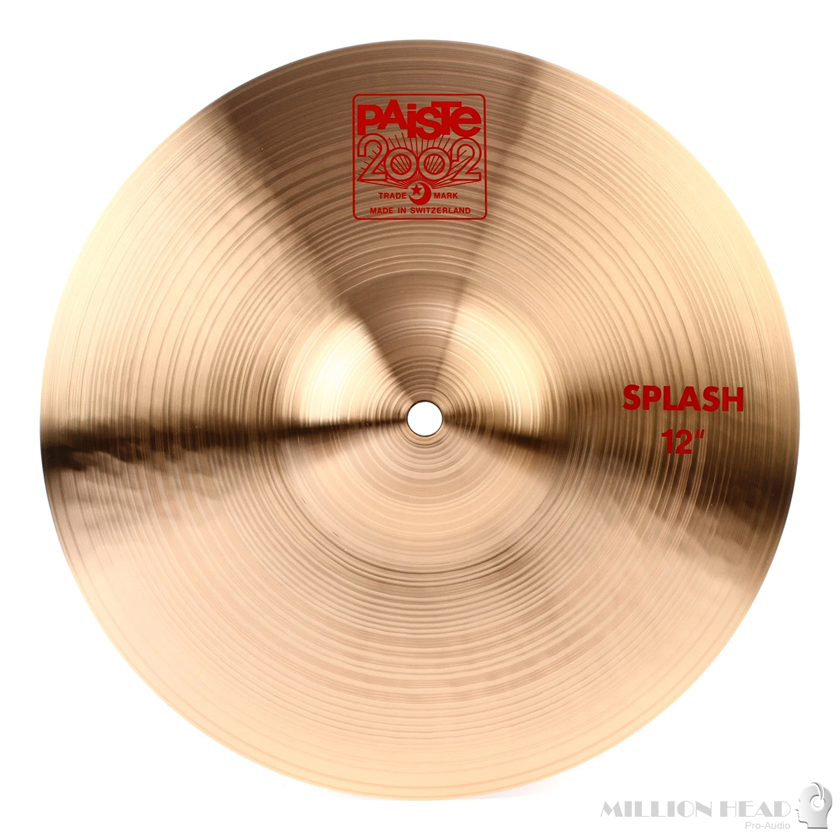 PAISTE : 2002 SPLASH 12" by MillionHead มิลเลี่ยนเฮด จำหน่ายอุปกรณ์ ...