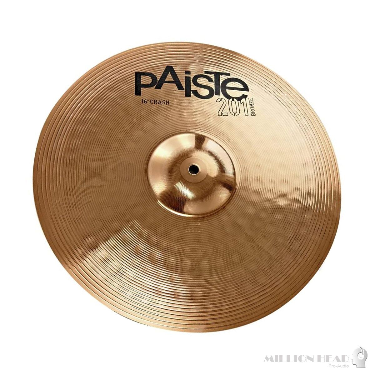 PAISTE : 201 BRONZE CRASH 16" by MillionHead มิลเลี่ยนเฮด จำหน่าย ...