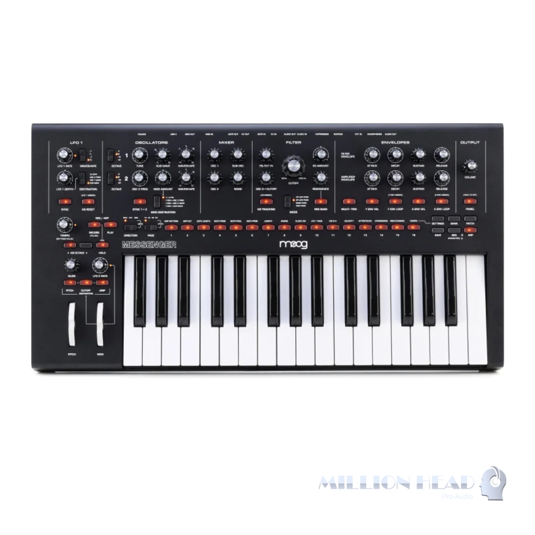 Moog : Messenger Synthesizer | ซินธิไซเซอร์ by MillionHead มิลเลี่ยนเฮด ...